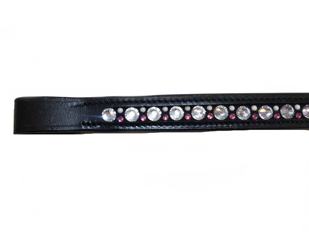 Rosalee Crystal Chain Browband & Grewal Equestrian