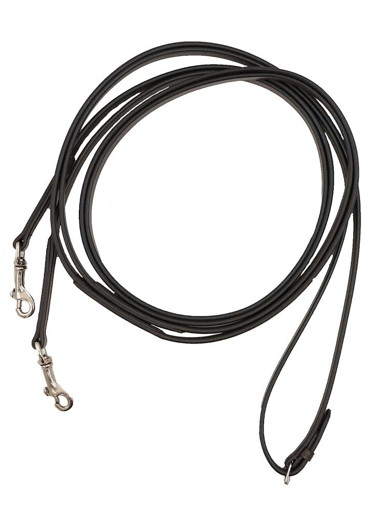 Leather Draw Reins with Snap Hooks and Girth Loop – Grewal Equestrian